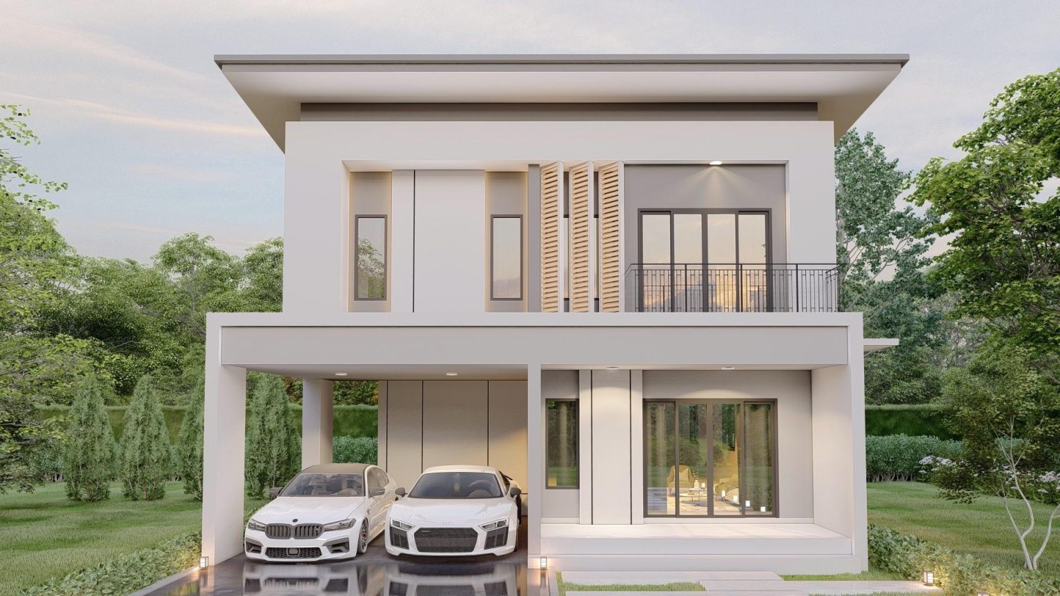 แบบบ้าน B037 – CLINICHOME Thailand